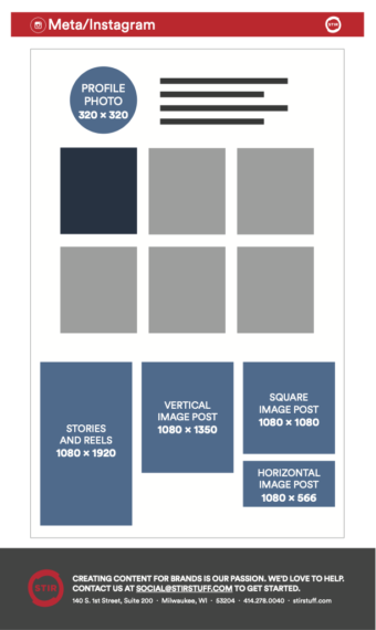 2025 Social Media Image Size Guide - STIR